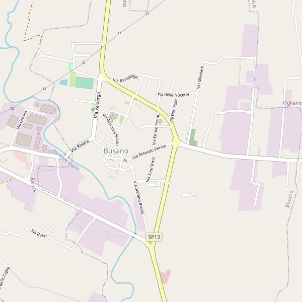 Mappa vedute di Busano - Lombardo Geosystems