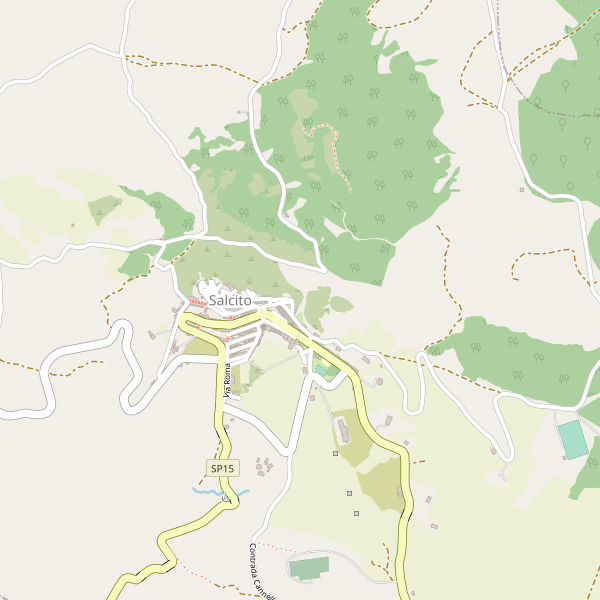 Mappa monumenti di Salcito - Lombardo Geosystems
