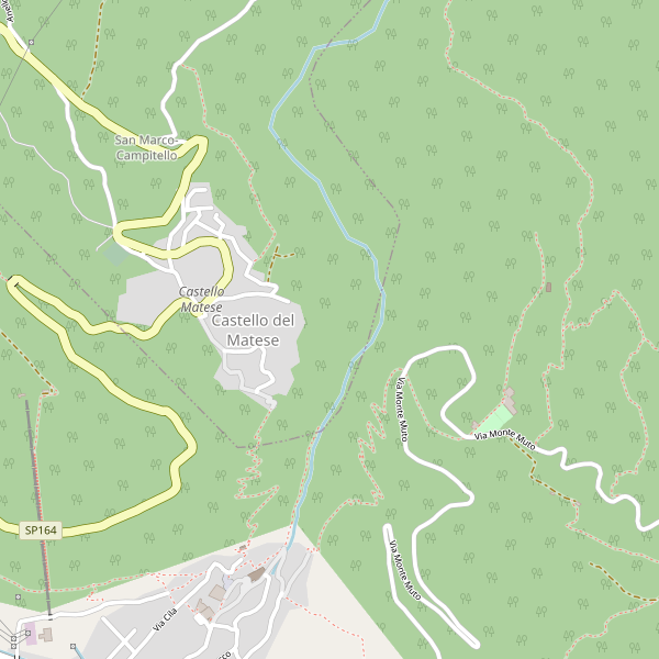Mappa musei di Castello del Matese - Lombardo Geosystems