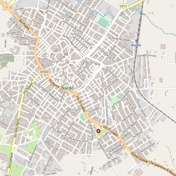 Mappa di Nardò - Lombardo Geosystems